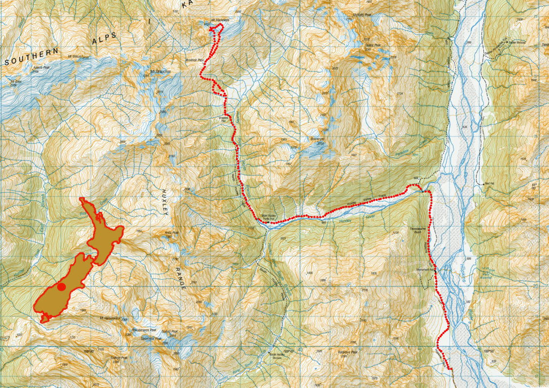 Brodrick Pass, November 2021 - Occasional Climber